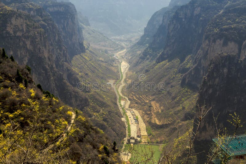 A Fascinating View of the Valley Stock Image - Image of beauty, high ...