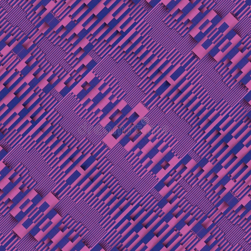 Fascinating Wave-like 3d Rendering Digital Illustration of Geometric ...