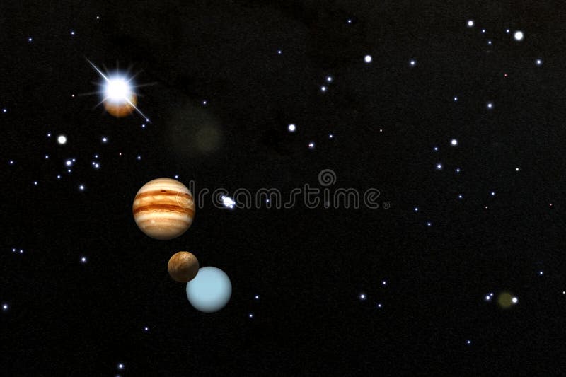 The Fascinating World of Shining Stars and Rotating Planets in Space ...