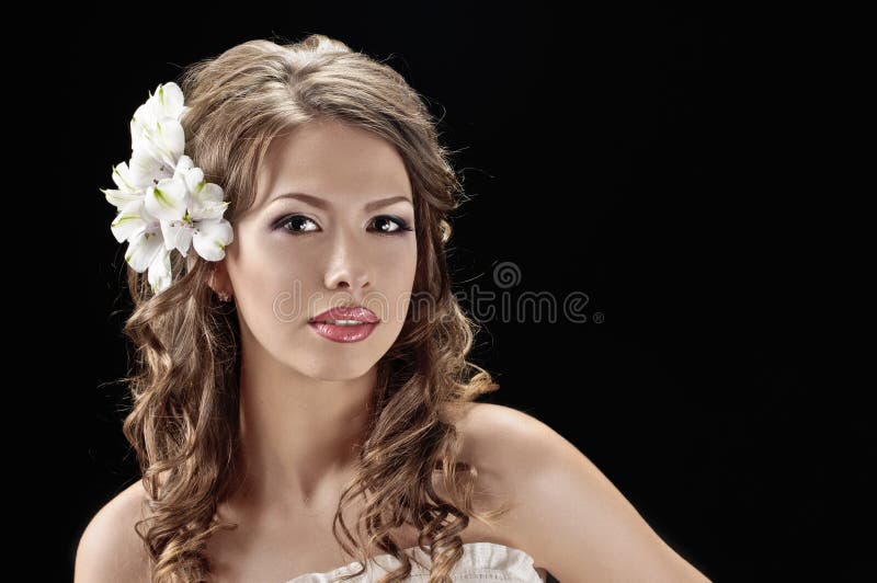 Fascination bride stock image. Image of posing, alluring - 20746235