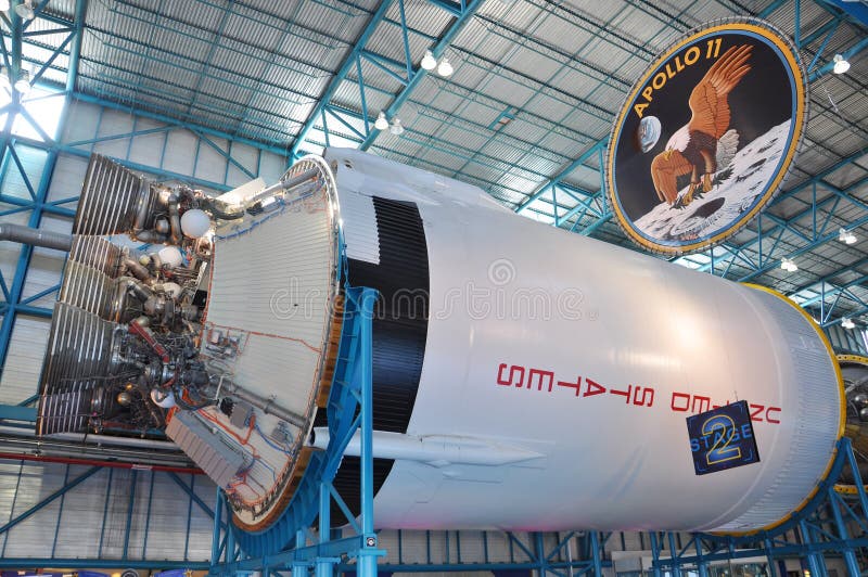 Fase II Del Saturno V Rocket Immagine Editoriale - Immagine di apollo ...