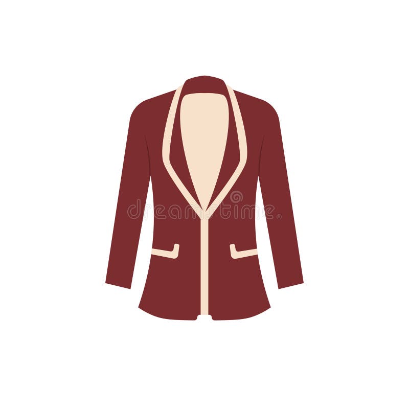 Fashion Blazer Vector, Formal Suit Illustration Design Stock Vector ...