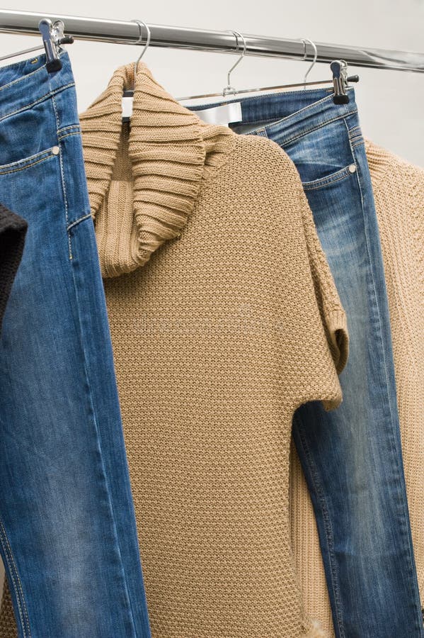 Fashion clothes stock image. Image of fashionable, jean - 22168433