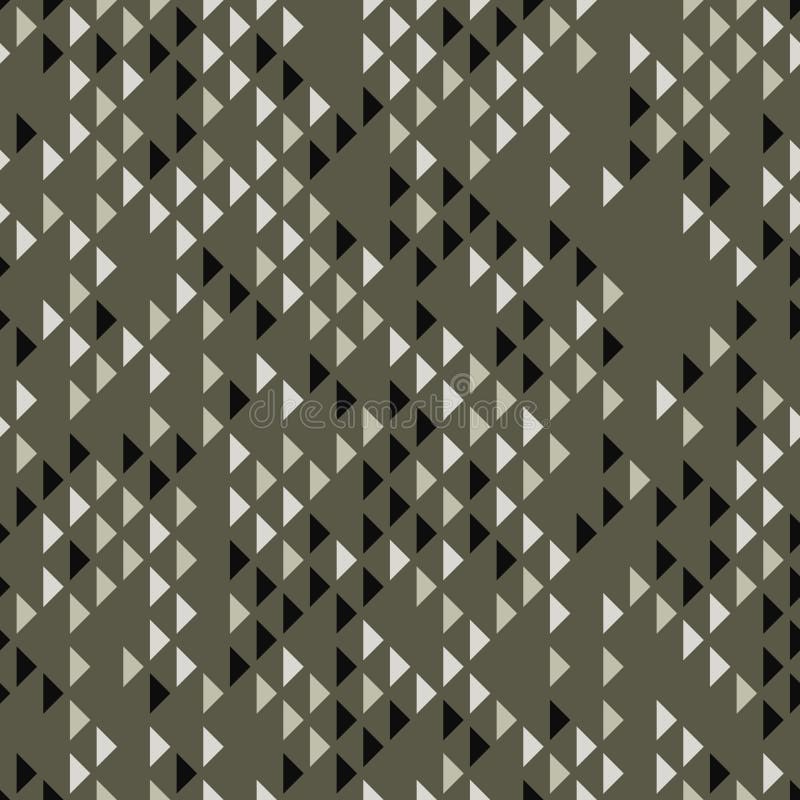 Fashion Colored Random Triangles Seamless Pattern Stock Vector ...