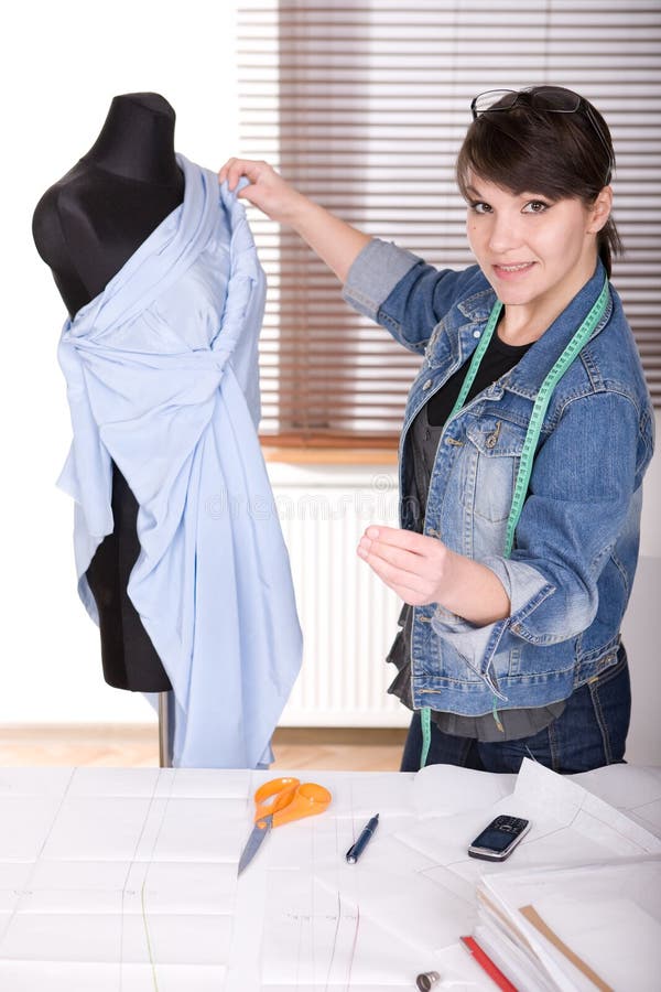 Fashion designer stock photo. Image of business, indoor - 19001050