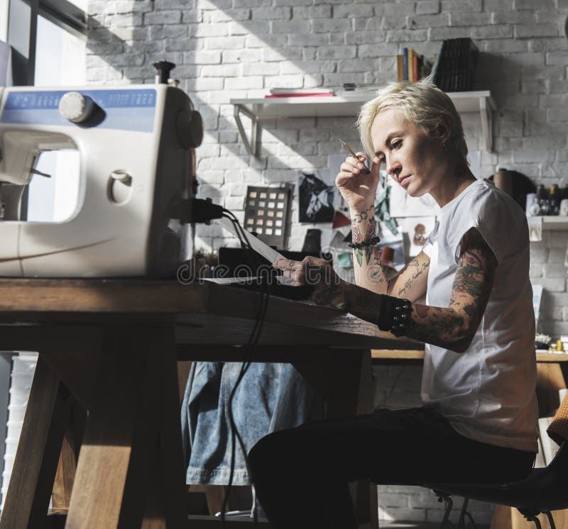 Fashion Designer Stylish Showroom Concept Stock Photo - Image of ...