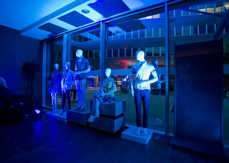 Fashion dummies stock image. Image of modern, podium - 19859001