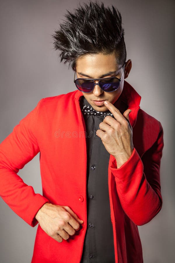 Fashion Eastern Model Posing. Stock Image - Image of east, elegant ...