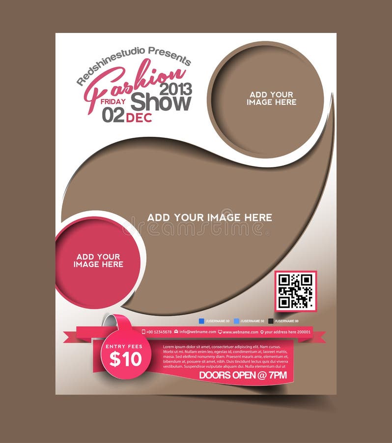 Flyer design stock vector. Illustration of layout, collection - 15324992