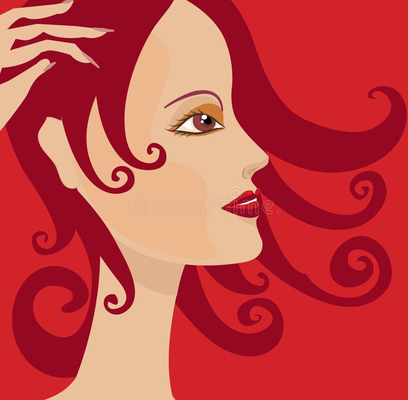 Fashion Girl Stock Illustration Illustration Of Beauty 3242430