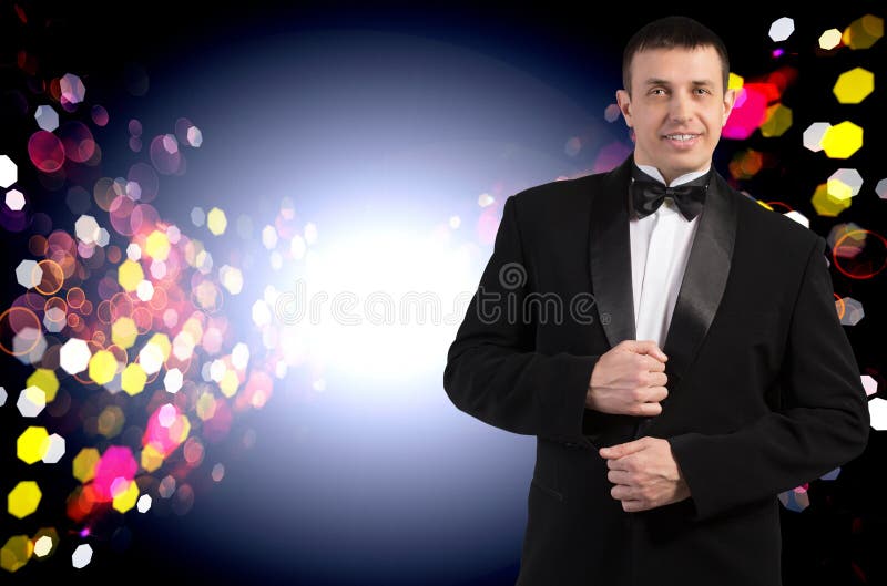 Fashion Glamour Man stock image. Image of dramatic, background - 37835251