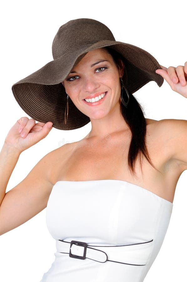 Fashion Hat 2 stock image. Image of color, model, long - 6550939
