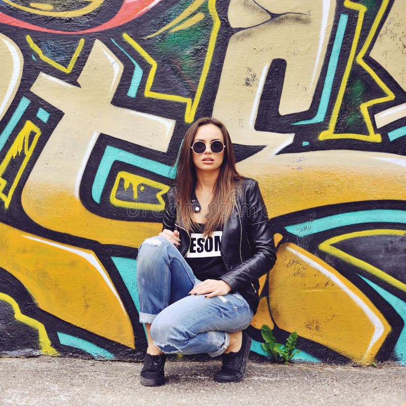 Fashion Hipster Girl Portrait Outdoor Stock Photo - Image of hipster ... Fashion Hipster Girl Portrait Outdoor Stock Photo - Image of hipster ...
