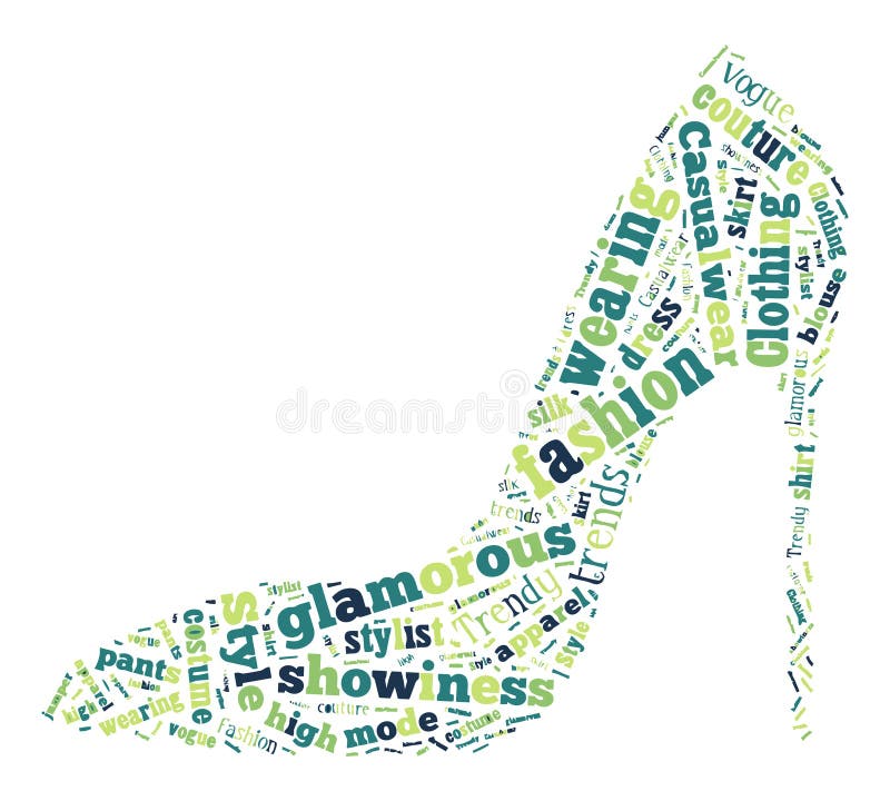 Fashion Keywords Tag Cloud - Vector Illustration Stock Vector ...