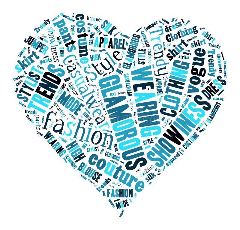 Fashion Keywords Tag Cloud - Vector Illustration Stock Vector ...