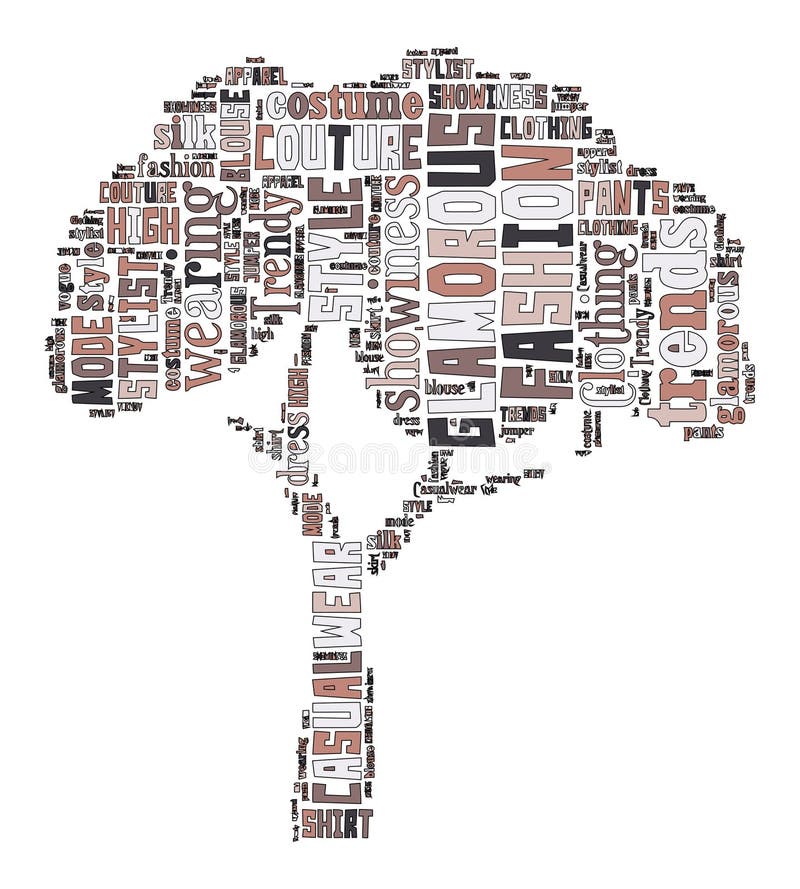 Fashion Keywords Tag Cloud - Vector Illustration Stock Vector ...