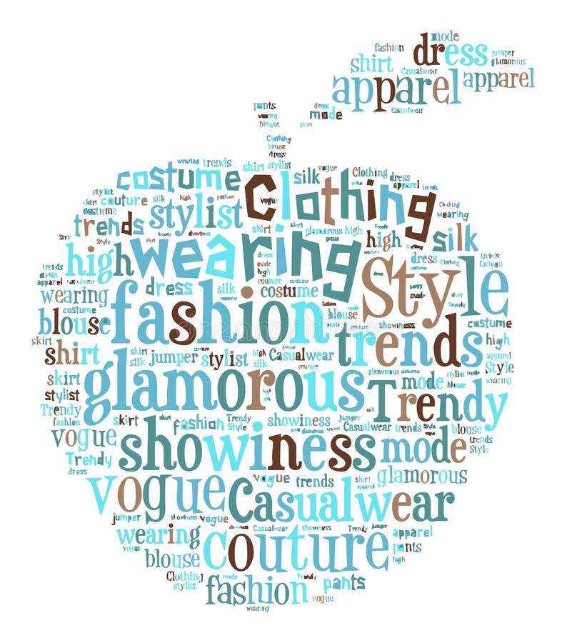 Fashion Keywords Tag Cloud - Vector Illustration Stock Vector ...