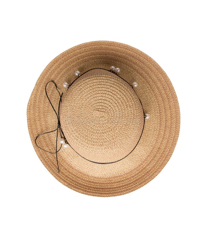 Fashion lady hat top view stock image. Image of wear - 190973489