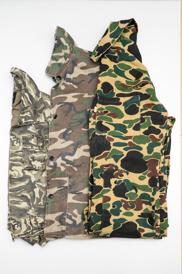 Fashion Military Camo Jacket Stock Photo - Image of cloth, camo: 70801862