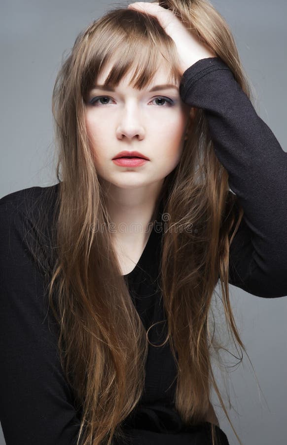 Fashion model stock image. Image of girl, attractive - 24029741