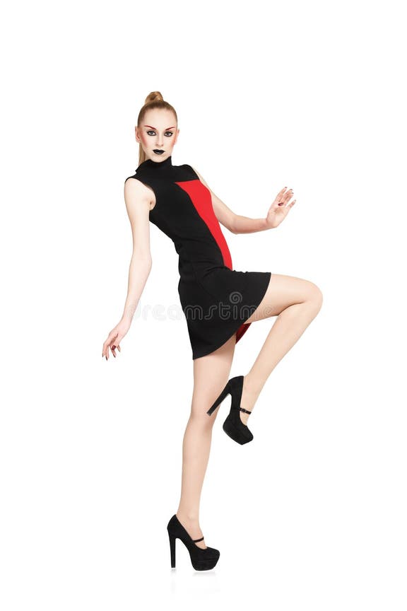 Fashion model stock image. Image of body, elegance, isolated - 24672139