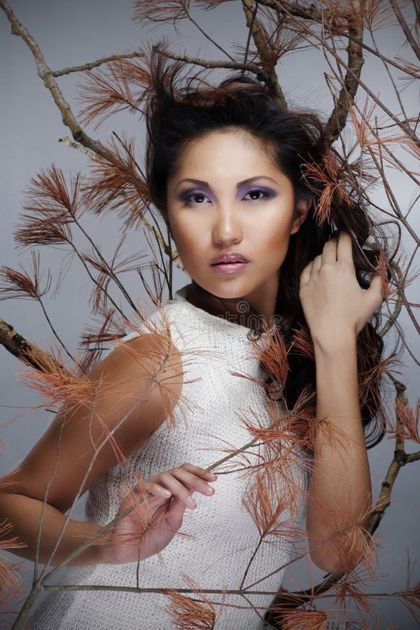 Fashion model stock image. Image of eyes, glamour, laughing - 4815343