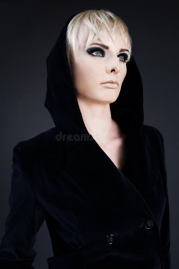 Fashion model stock image. Image of portrait, attractive - 8403479