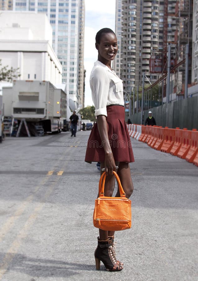 Fashion model Ataui Deng editorial stock photo. Image of camera - 84890463