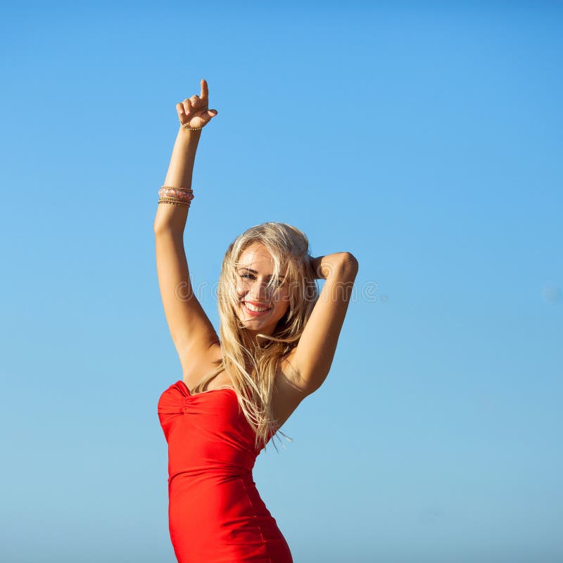 Model on the beach stock photo. Image of model, posing - 28898186