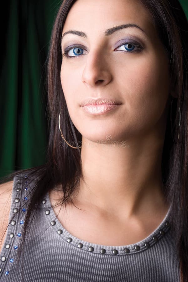 Fashion model - head shot stock image. Image of babe, girl - 2341203