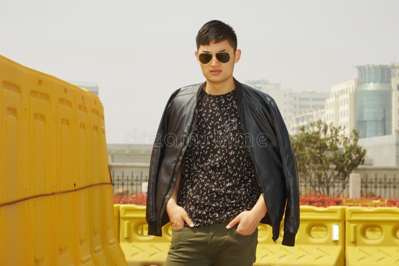 Fashion model, men, jacket stock image. Image of spring - 69689131