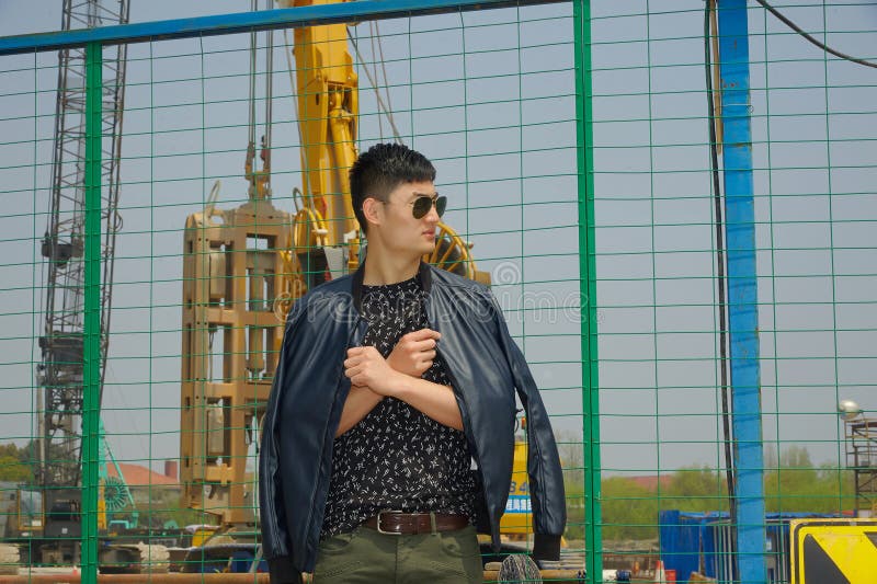 Fashion model, men, jacket stock image. Image of lookbook - 69689353