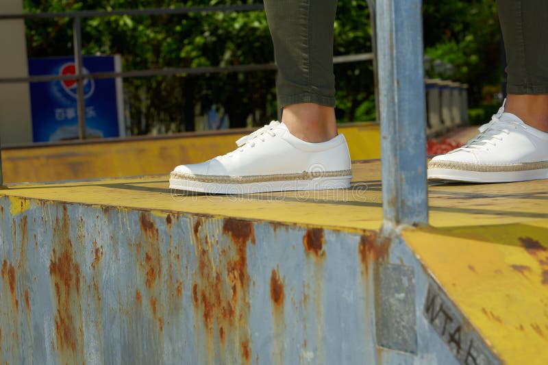 Fashion Model, Men, Sneaker Stock Image - Image of portrait, model ...