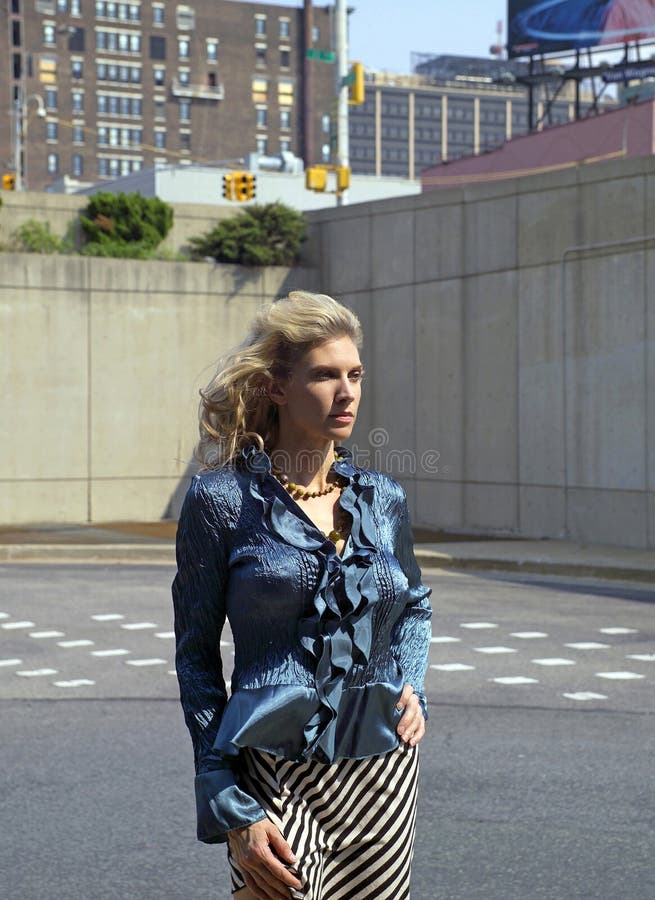 Fashion model outdoors stock photo. Image of pretty, fashion - 6706778