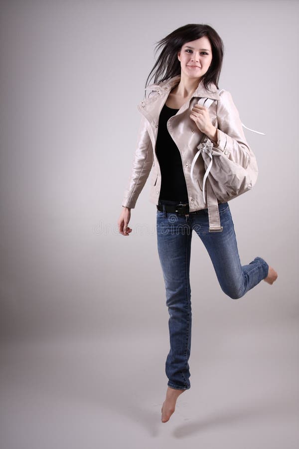 Fashion model in studio stock image. Image of glamor, human - 7022849