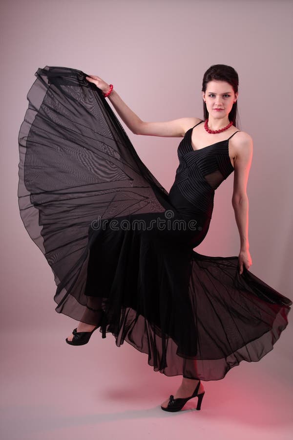 Fashion model in studio stock photo. Image of model, girl - 7841738