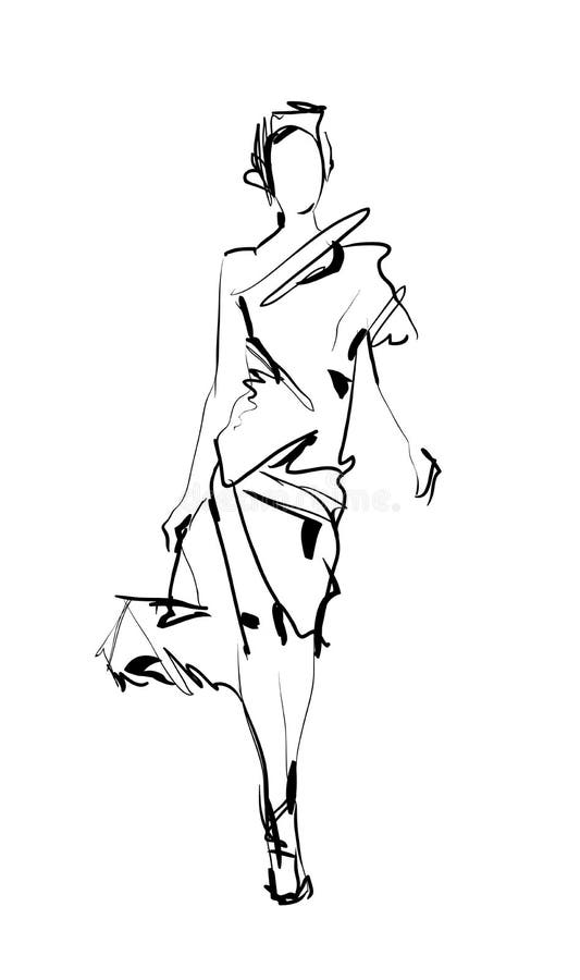 Fashion Model Vector