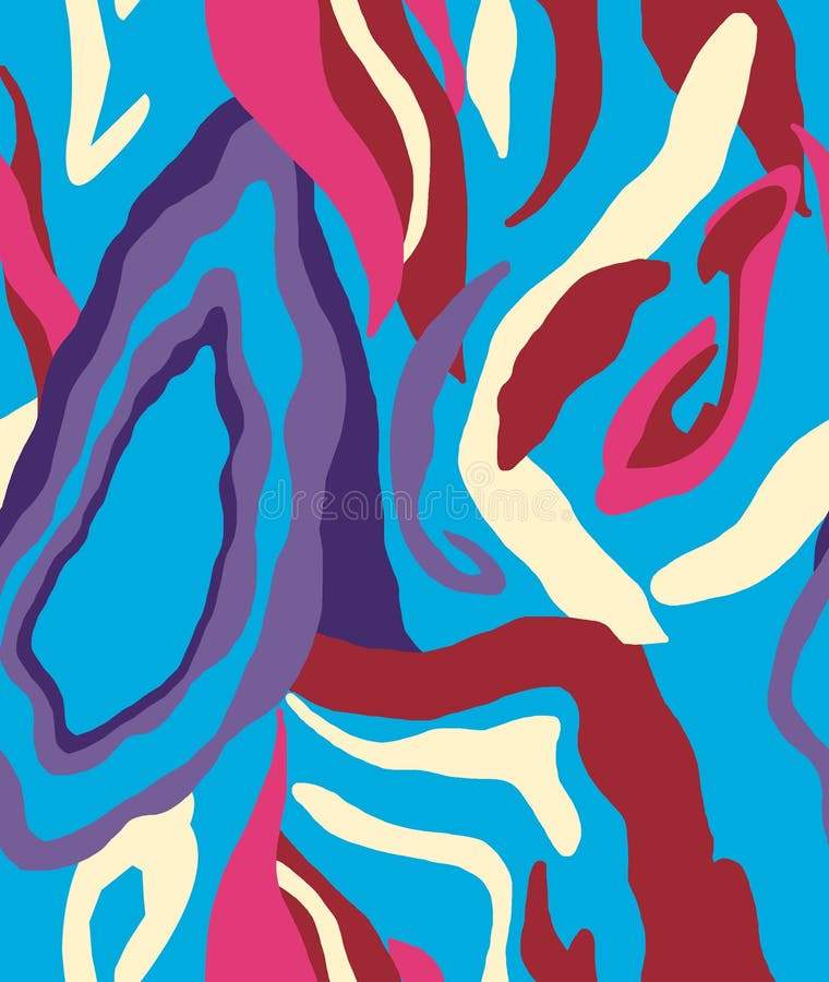 Fashion Pattern Includes Colored Lines Make Repeated Pattern for ...