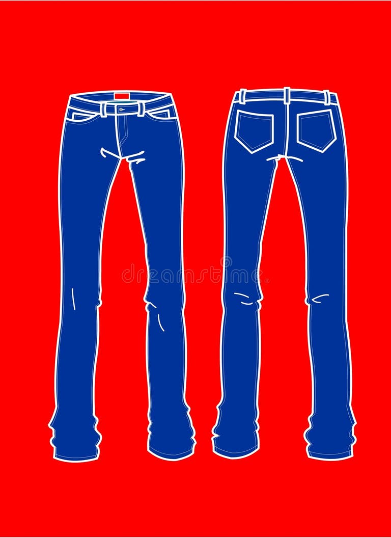 Blue Jeans Stock Illustrations 25 835 Blue Jeans Stock Illustrations