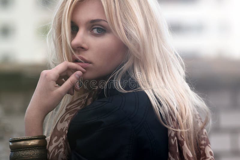 Fashion portait stock photo. Image of people, eyes, attractive - 29634902