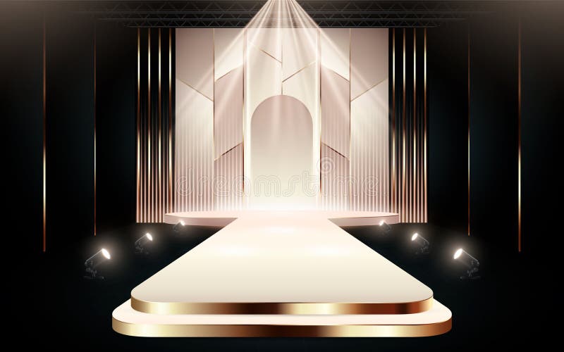 Fashion Runway Background stock vector. Illustration of print - 50165778