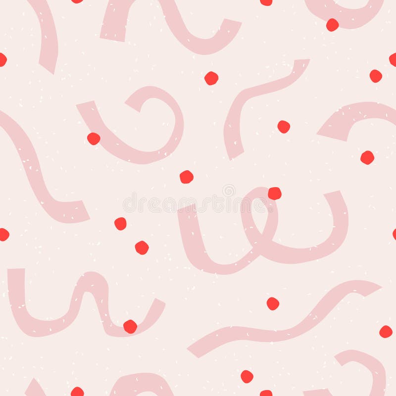 Fashion Seamless Pattern with Geometric Shape. Stamp Textured ...