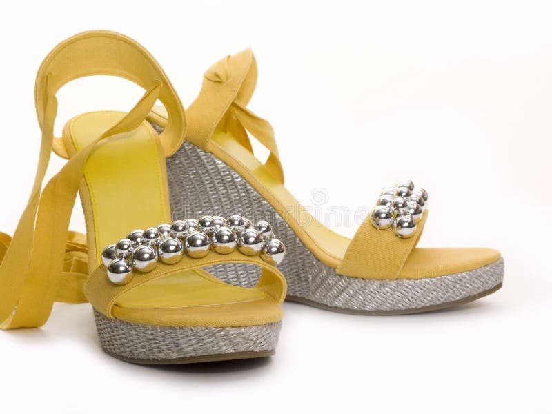 Fashion shoes stock image. Image of heeled, casual, female - 8780699