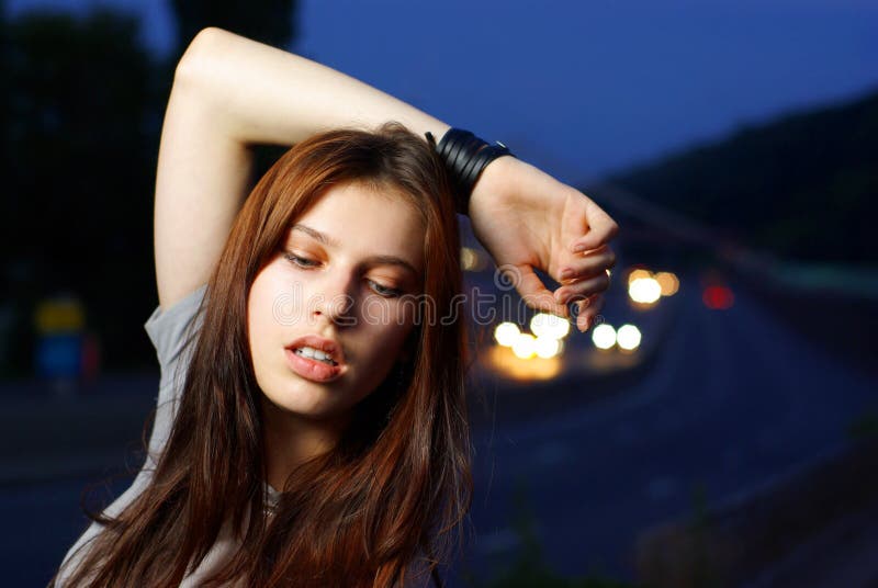 Fashion Shoot of Young Women Stock Image - Image of brunette, glamour ...