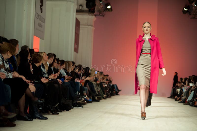 Fashion show editorial stock photo. Image of pose, dress - 23849023