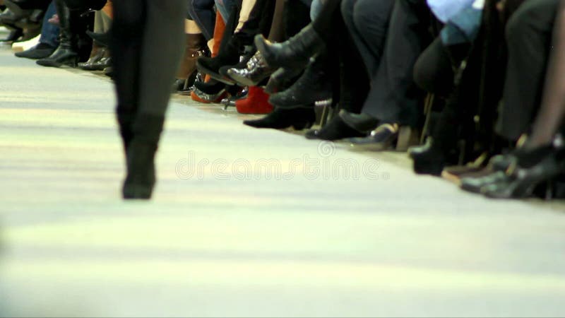 Fashion Show at Catwalk,walk on the Catwalk Stock Footage - Video of ...