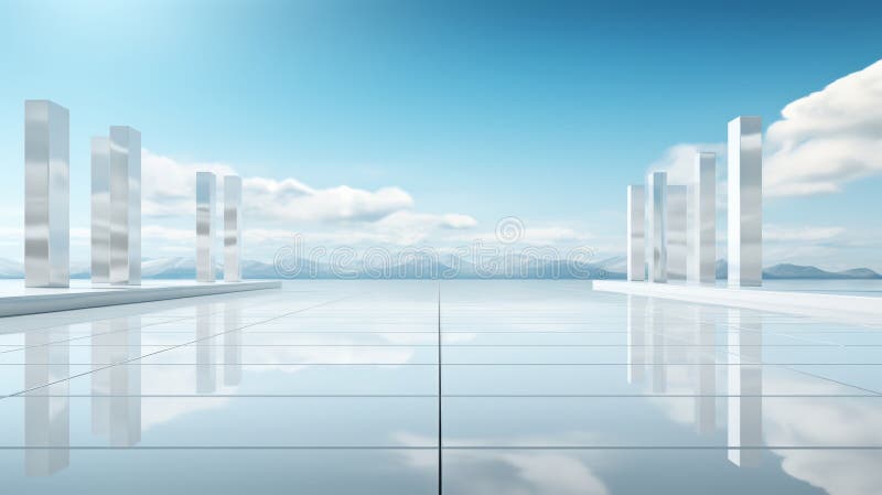 Fashion Show Empty Runway stock image. Image of empty - 306184199