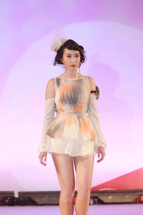 The Fashion Show, the Models Walking Down 4 Aug 2012 Editorial ...