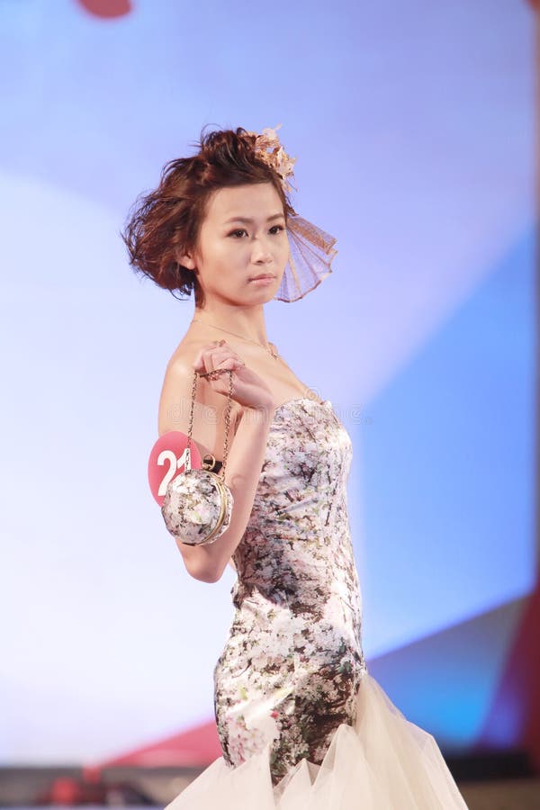 The Fashion Show, the Models Walking Down 4 Aug 2012 Editorial Image ...