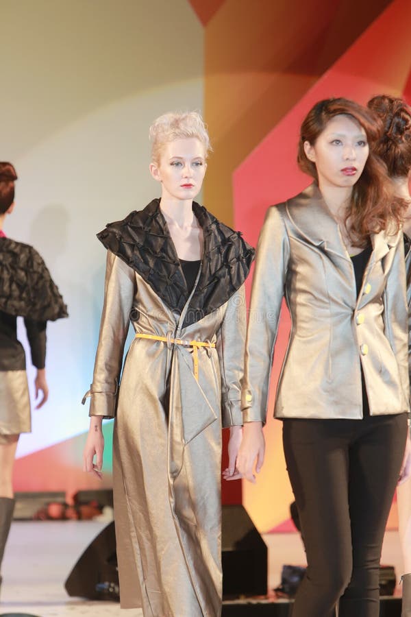 The Fashion Show, the Models Walking Down 4 Aug 2012 Editorial Stock ...